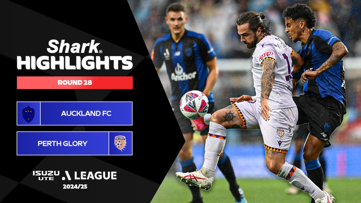 Auckland FC v Perth Glory – Shark Highlights | Isuzu UTE A-League 2024 ...