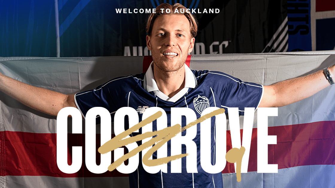 Striker Sam Cosgrove Joins Auckland FC - Auckland