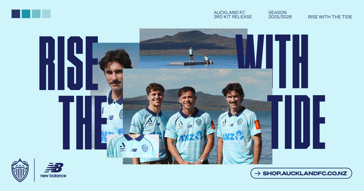 Make a Splash in Auckland FC’s New Third Kit - Auckland