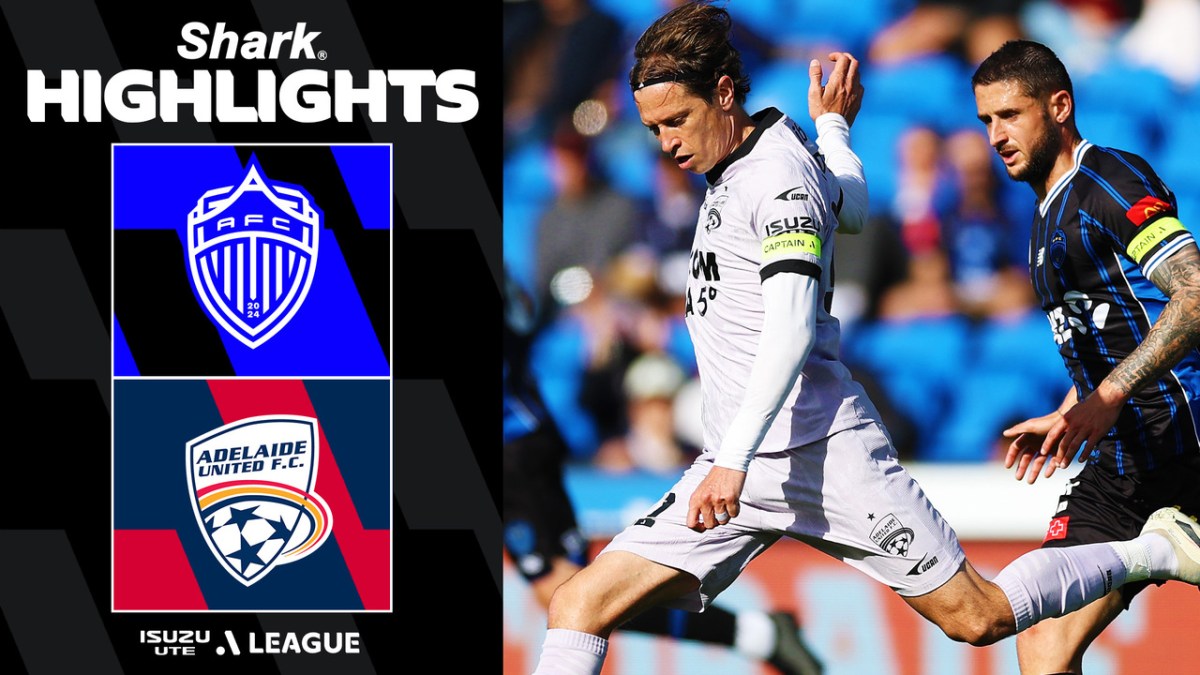 Auckland FC v Adelaide United – Shark Highlights | Isuzu UTE A-League ...