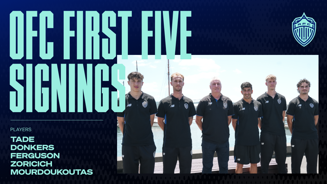 Auckland FC Announce First Five OFC Pro League Players - Auckland