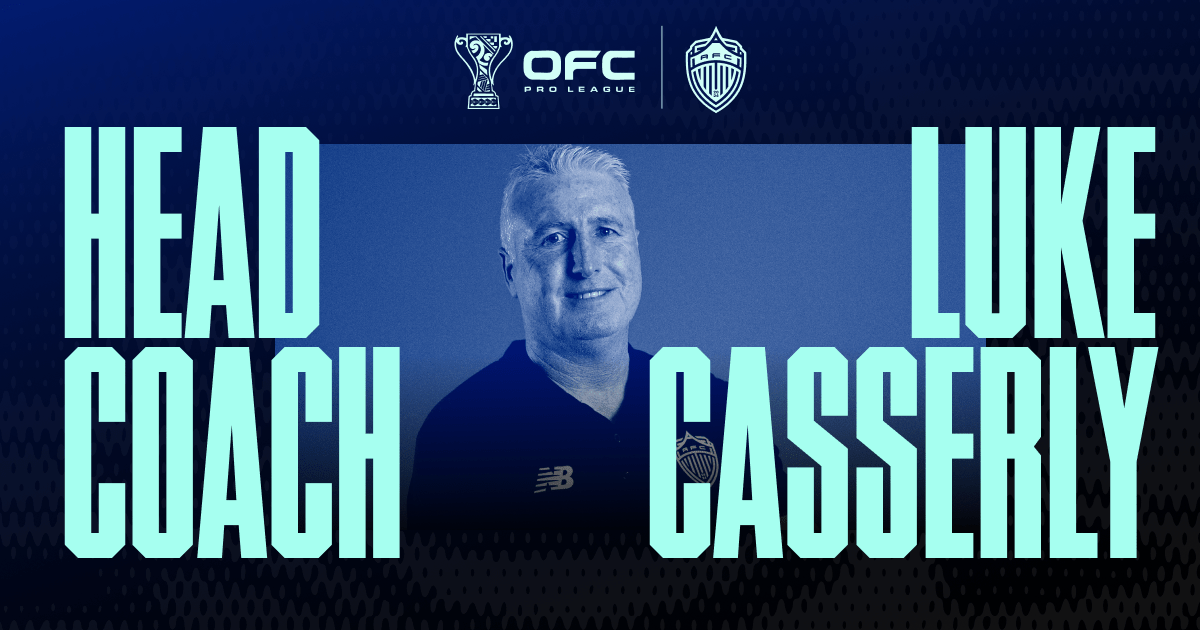 Luke Casserly Named AFC Pro League Head Coach - Auckland