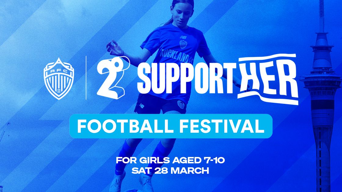 Auckland FC and 2degrees launch SupportHER Football Festival - Auckland