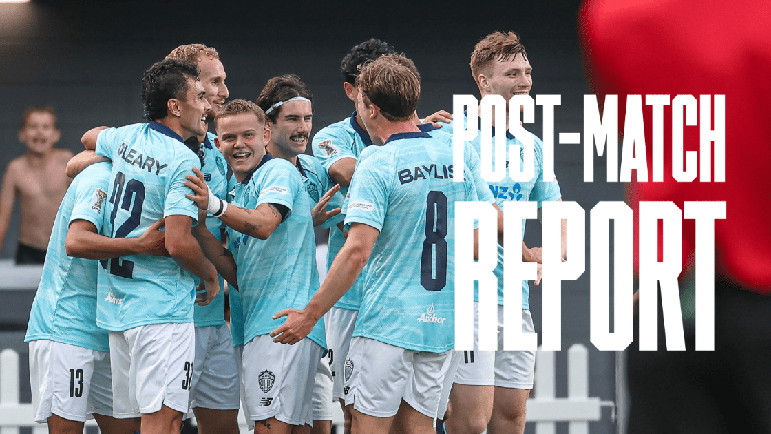 RD1 Game 1: Auckland FC 3 - 0 South Island United - Auckland