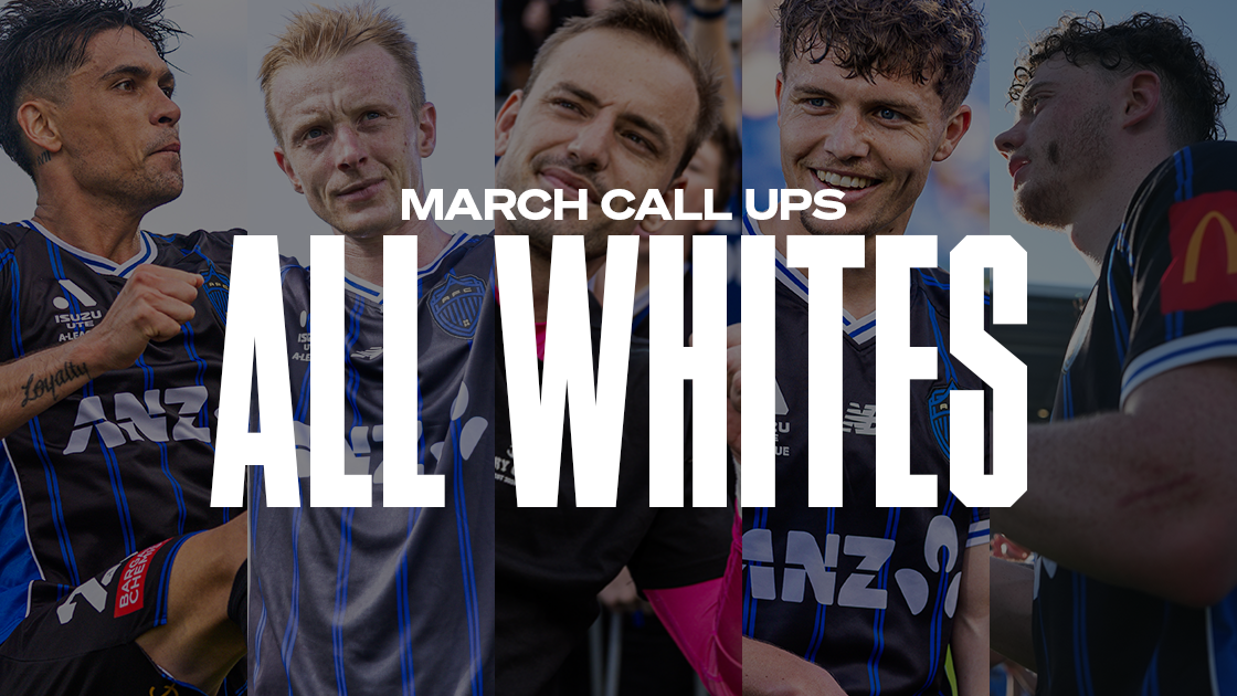 Five Auckland FC Players Named in All Whites Squad for Final ...