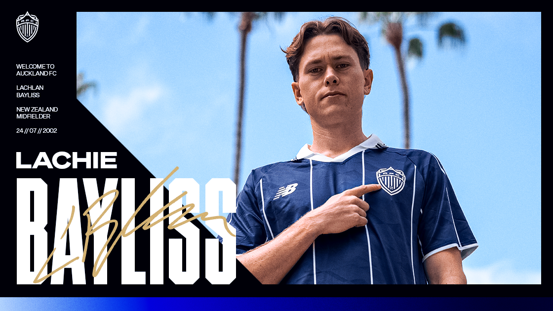 Auckland FC Bolster Midfield with the Signing of Bayliss - Auckland